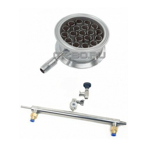 Узел отбора и орошения 3" с доохладителем (резьба 1/4")