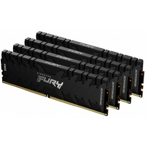 Оперативная память 32Gb DDR4 2666MHz Kingston Fury Renegade (4x8Gb KIT) (KF426C13RBK4/32)