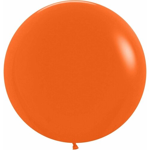 Шарики воздушные (36'/91 см) Оранжевый (061), пастель, 2 шт. набор шаров на праздник