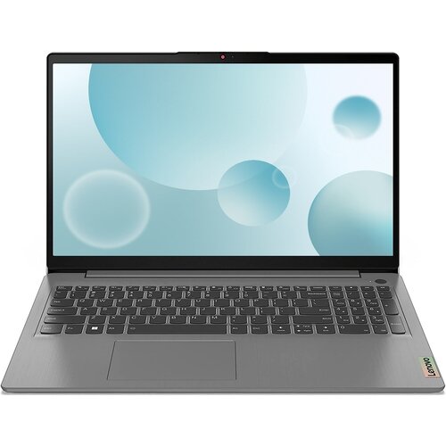 Ноутбук Lenovo IdeaPad 3 Gen 7 15.6" FHD IPS/Core i3-1215U/8GB/256GB SSD/UHD Graphics/DOS/RUSKB/серый (82RK00PGRK)