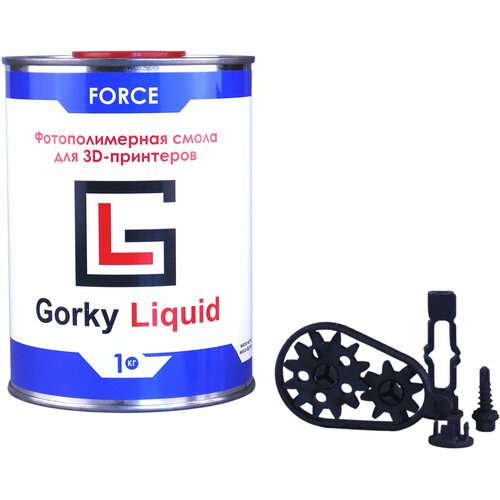Фотополимер Gorky Liquid Force Чёрный, 1 л