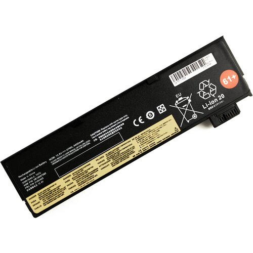 Аккумулятор для Lenovo ThinkPad T570 (10.8V 4400mAh) 61+ p/n: 01AV425 01AV426 01AV427