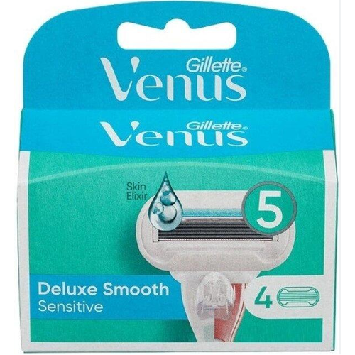 Лезвия для бритья Gillette Venus Deluxe Smooth Sensitive оригинал
