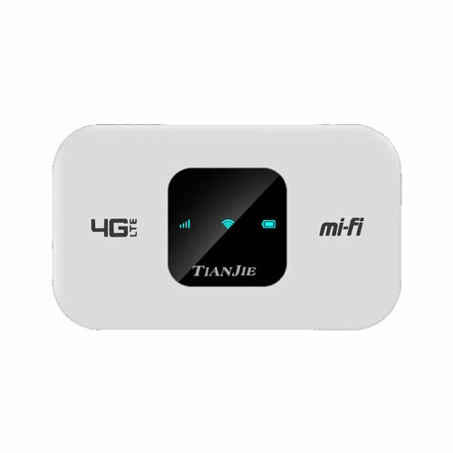 4G роутер TianJie с поддержкой всех операторов и аккумулятором 2100 mAh