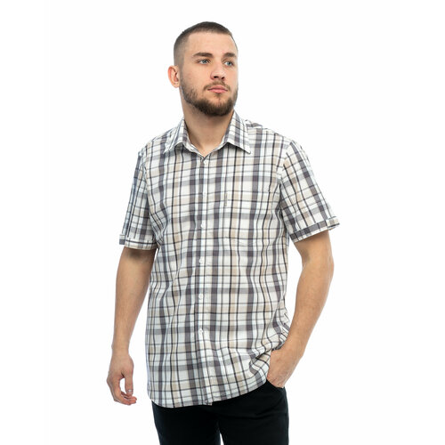 Рубашка Maestro, размер 54-56/XL/45 ворот, бежевый