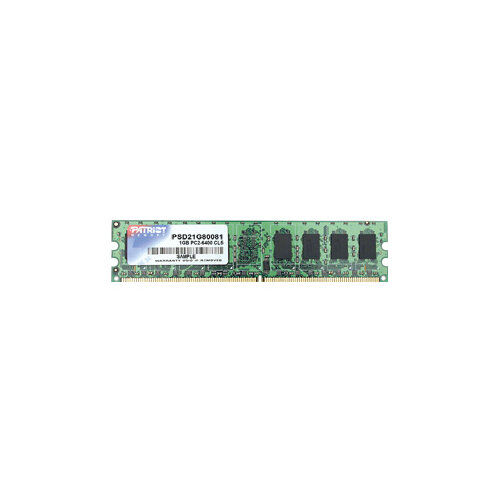 Оперативная память Patriot Memory 1 ГБ DDR2 800 МГц DIMM CL5 PSD21G80081