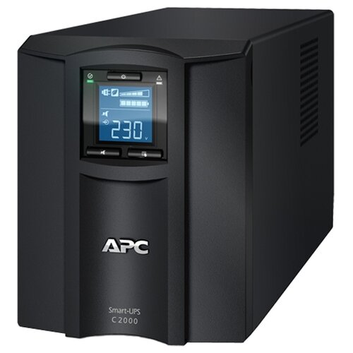 Интерактивный ИБП APC by Schneider Electric Smart-UPS SMC2000I черный