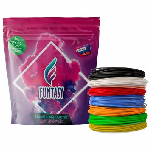 Аксессуар Funtasy ABS-пластик 7 цветов по 10m ABS-SET-7-10