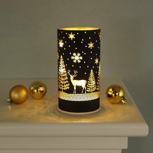 Peha Декоративный светильник Blackwood Deer 15 см, теплые белые LED лампы, на батарейках GF-18310