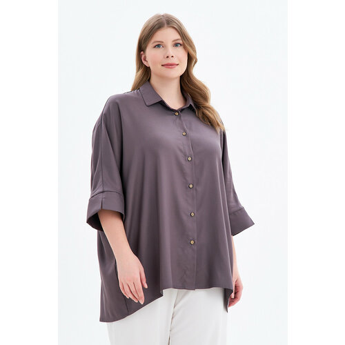 Рубашка Olsi, размер 54-58, серый