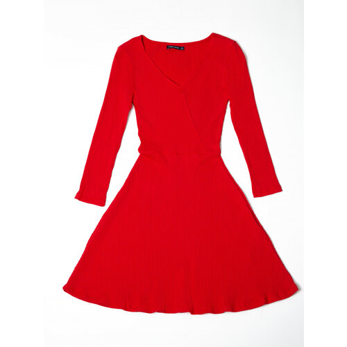 Платье Bershka, размер L, красный