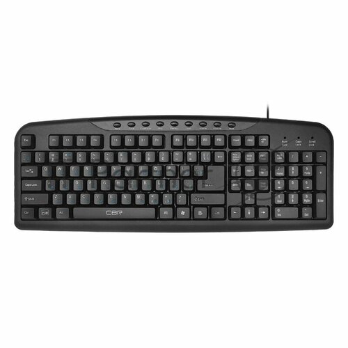 Клавиатура CBR KB 301M Black USB, Клавиатура 107+9 доп. кл.