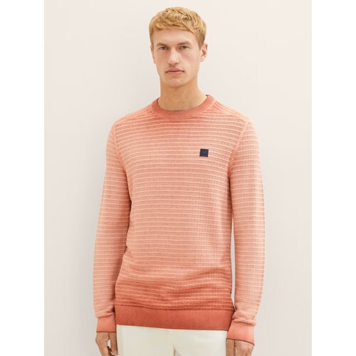 Пуловер Tom Tailor, размер L, красный