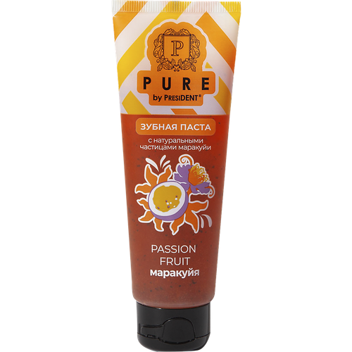 Зубная паста Pure by PresiDent Маракуйя 100 г 1 шт