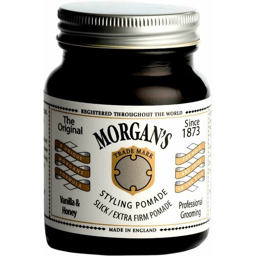 Morgans Pomade Помада для укладки волос Экстра Сильная фиксация 100 г