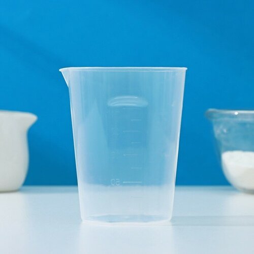 Мерный стакан, 250 мл, цвет прозрачный