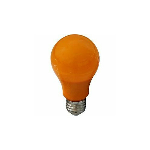 Светодиодная LED лампа Ecola ЛОН A60 E27 12W оранжевая 360° 110x60 K7CY12ELY (упаковка 12 штук)