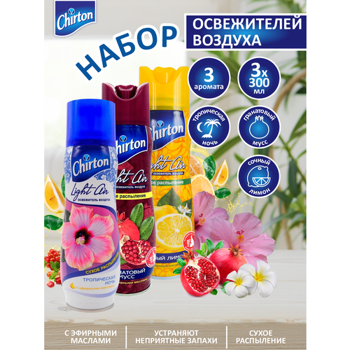 Набор Освежителей воздуха Chirton Light Air N2