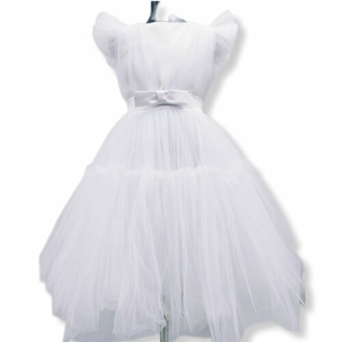 Платье, размер 34, белый