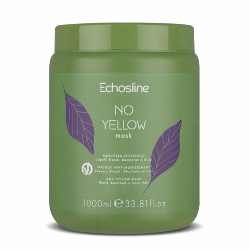 Маска NO YELLOW нейтрализатор желтизны ECHOS LINE 1000 мл
