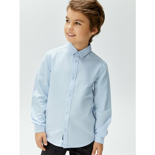Школьная рубашка Acoola, размер 116, голубой