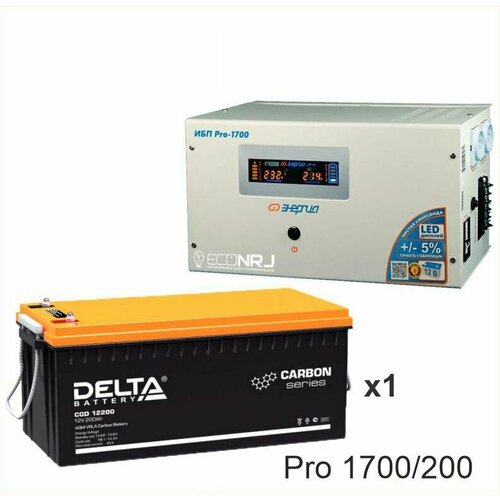Энергия PRO-1700 + Аккумуляторная батарея Delta CGD 12200