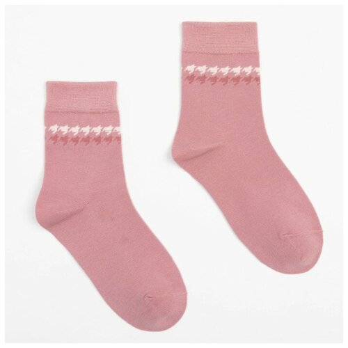 Носки Minaku, размер 23/25, розовый