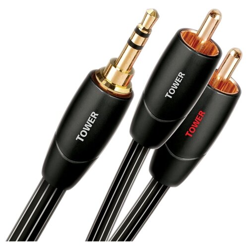 Кабель аудио 1xMini Jack - 2xRCA Audioquest Tower 3.5mm-RCA 2.0m