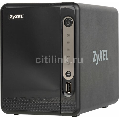 Сетевое хранилище ZYXEL NAS326 черный