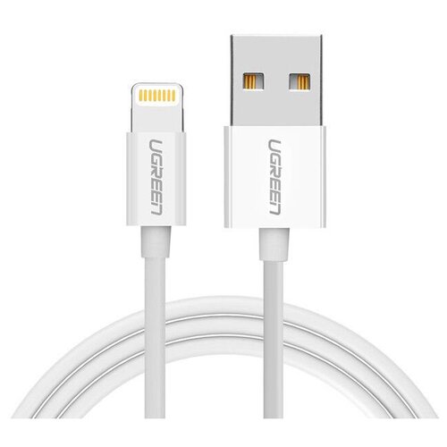 Аксессуар Ugreen US155 USB-A - Lightning 2m White 20730