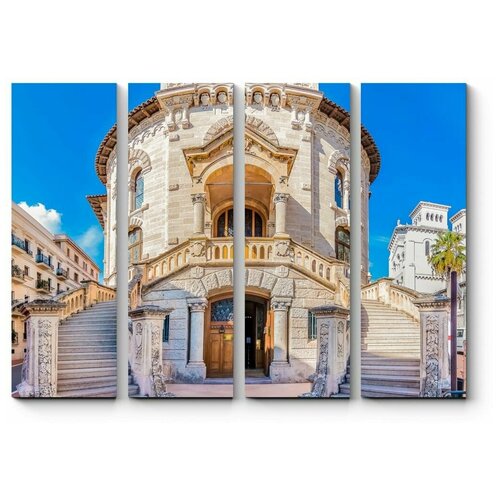 Модульная картина Национальный суд страны Монако140x105