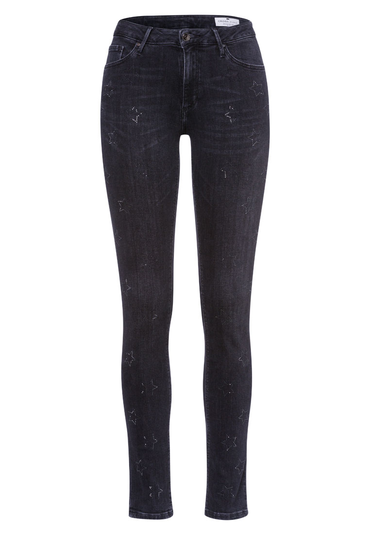 Джинсы Cross Jeans для женщин, N 497-088, размер 26-32, синие