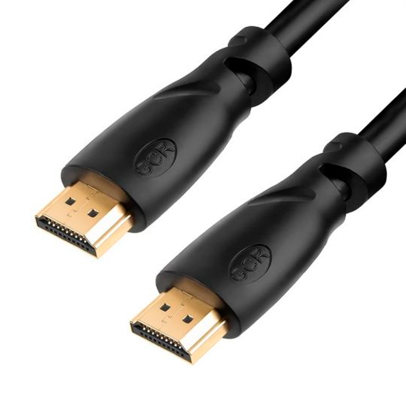 Кабель GCR Premium HDMI 2.0 1м, черный (GCR-50541)