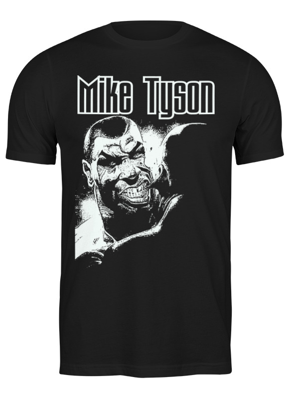 Футболка мужская Printio Mike tyson черная 3XL