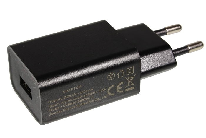 Сетевое зарядное устройство 5В 2А с USB выходом