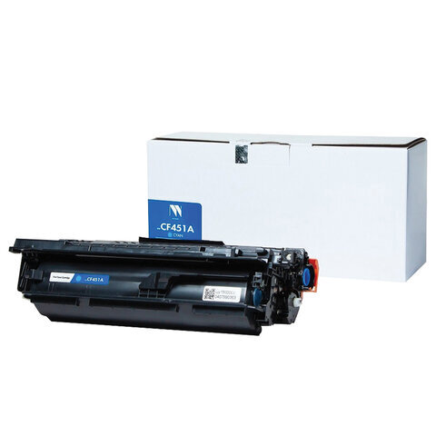 Картридж для лазерного принтера NV Print NV-CF452A, Yellow, совместимый