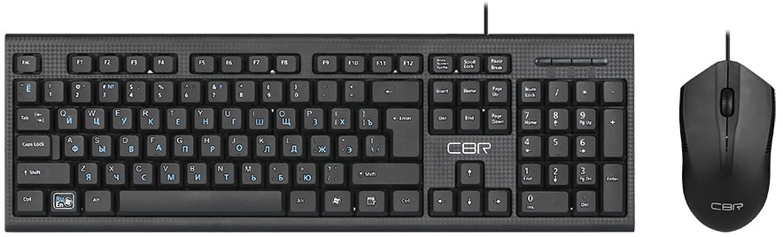 Комплект клавиатура и мышь CBR KB SET 711