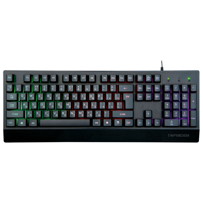 Проводная игровая клавиатура Gembird GK-210G Black