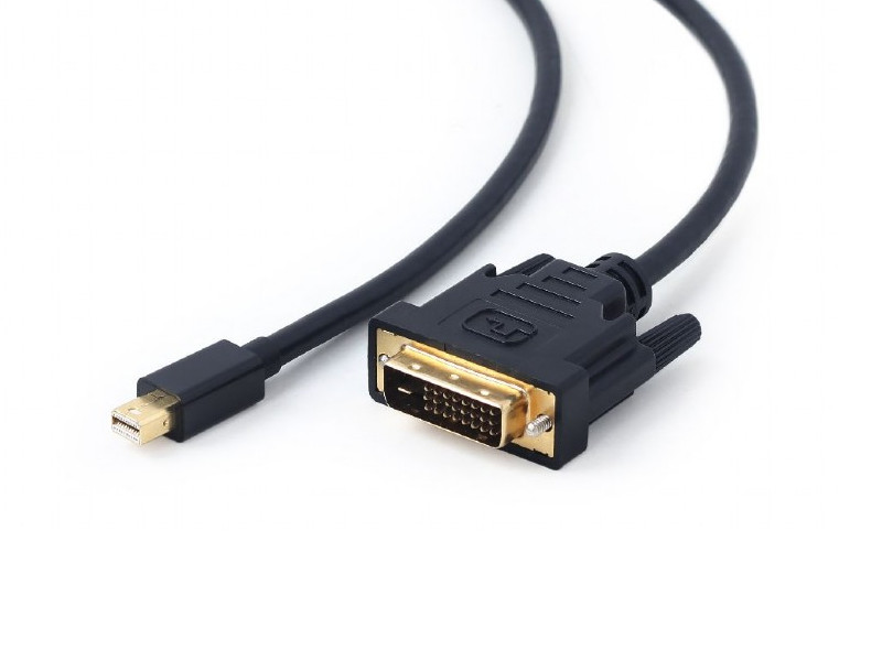 Аксессуар Gembird Cablexpert Cablexpert DisplayPort-DVI 1.8m Black CC-mDPM-DVIM-6