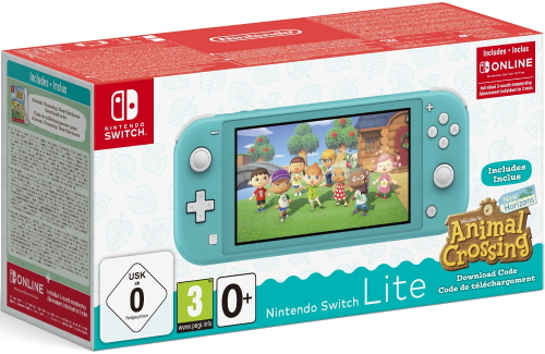 Игровая консоль Nintendo Switch Lite Animal Crossing: New Horizons Turquoise