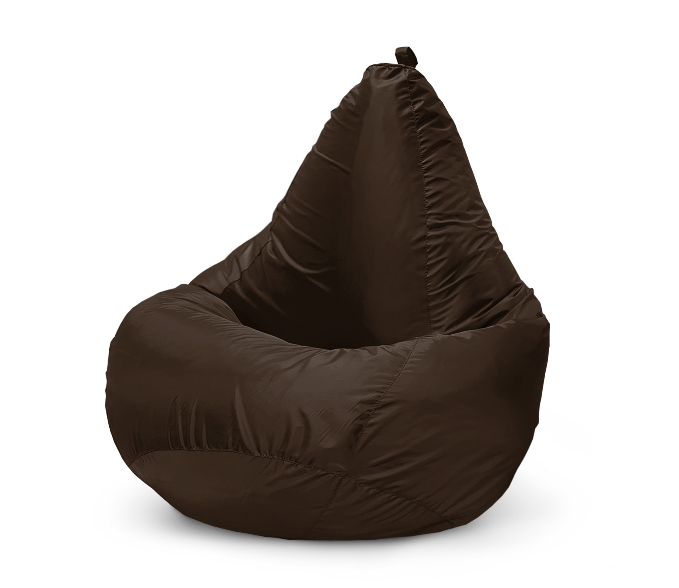 Кресло-мешок ONPUFF пуфик груша, размер XXXXL, коричневый оксфорд