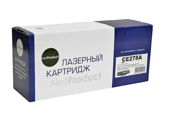 Картридж для лазерного принтера NetProduct №78A CE278A/Cartridge 728/Cartridge 726 Black