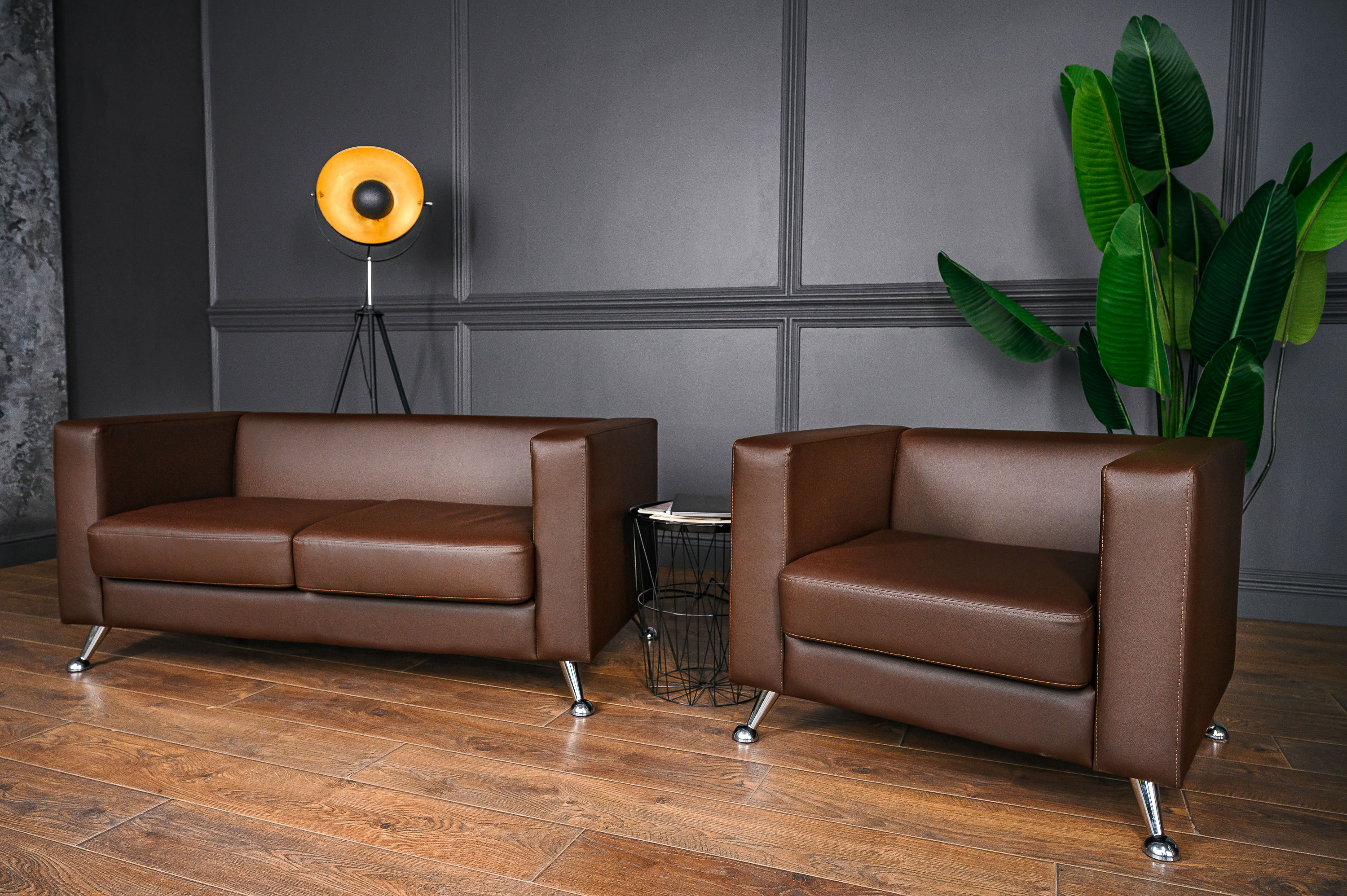 Комплект мягкой мебели Brendoss Альбиони диван и кресло