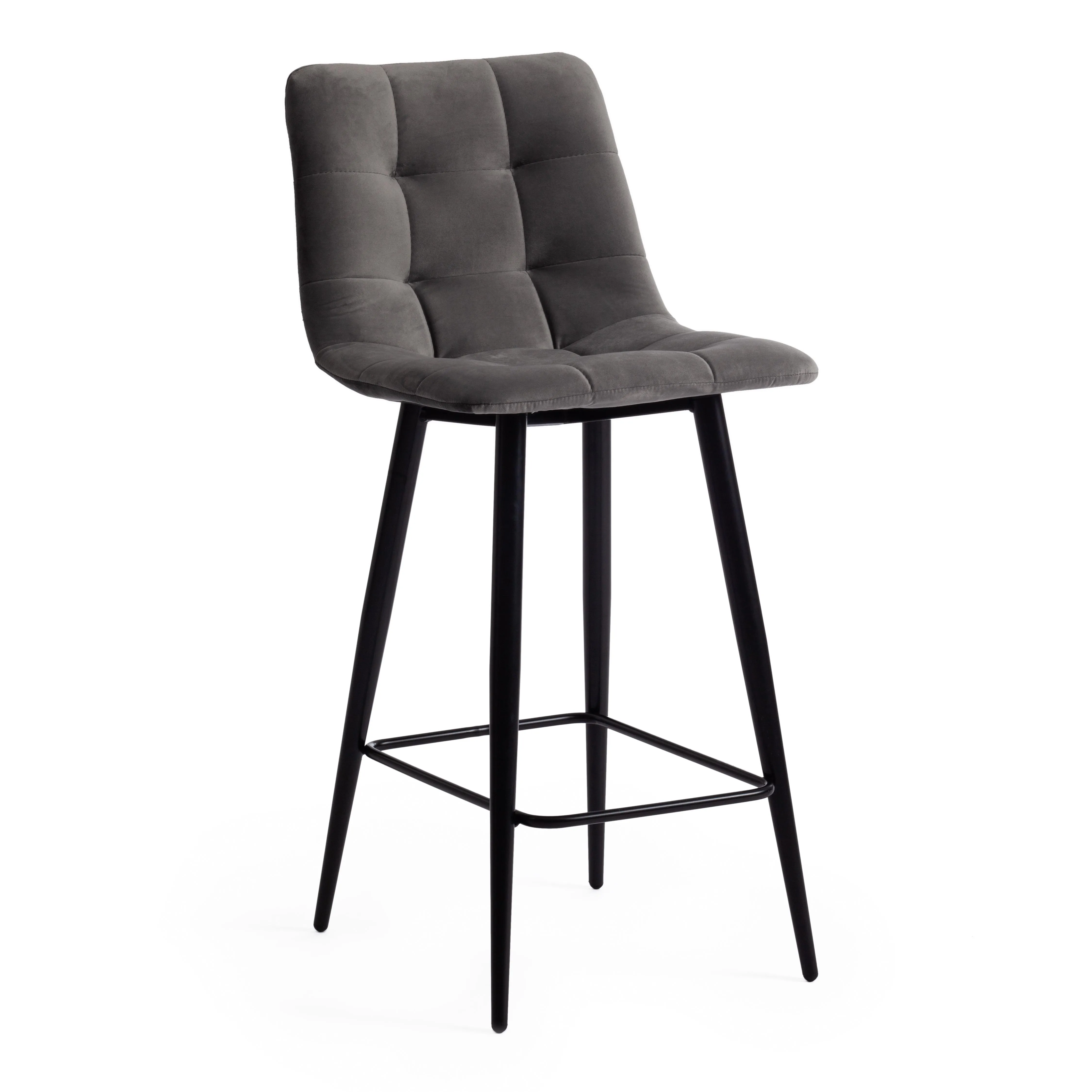 Полубарный стул TetChair 15453, серый