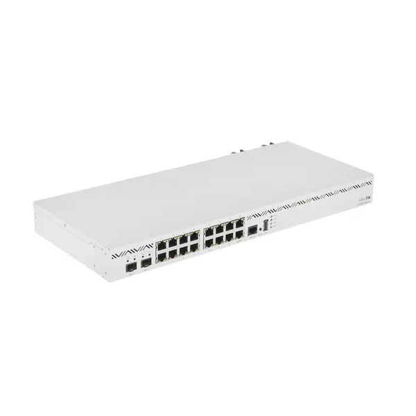 Маршрутизатор Mikrotik CCR2004-16G-2S+PC белый (CCR2004-16G-2S+PC)