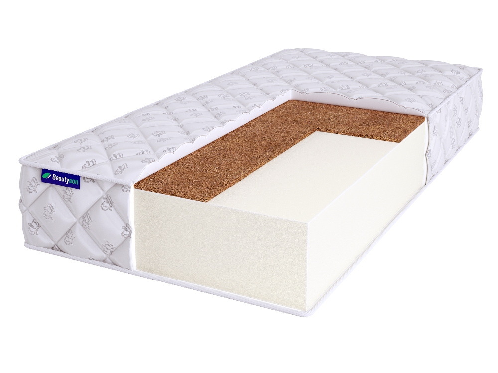 Матрас Beautyson Roll Foam 18 Cocos, 135х145, 19 см, беспружинный