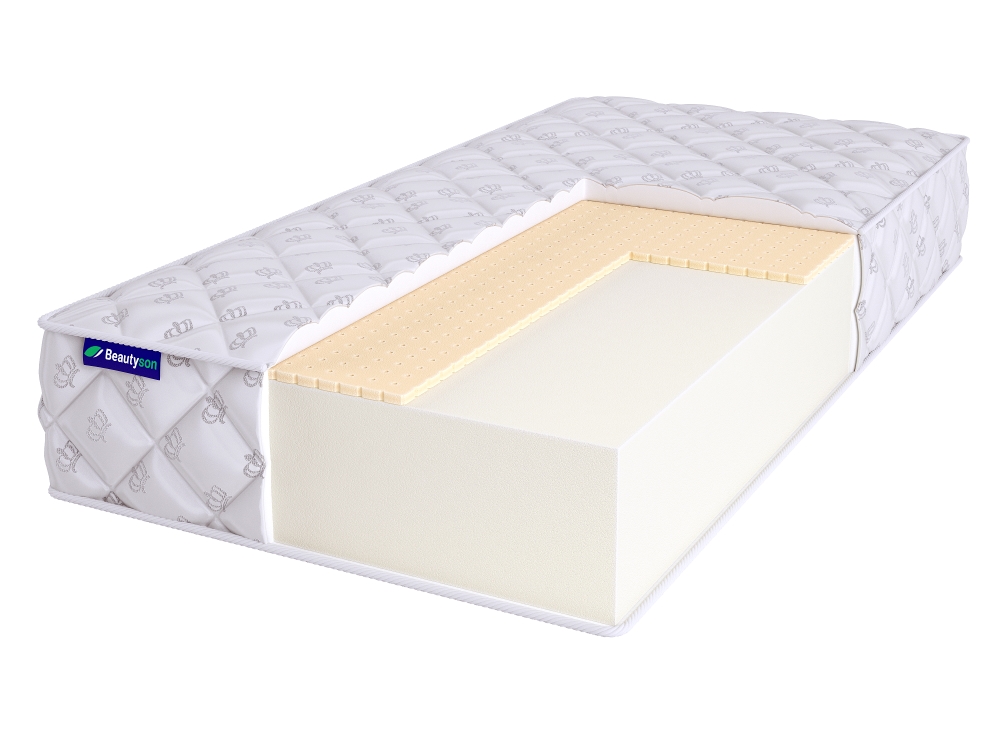Матрас Beautyson Roll Foam 18 Latex, 155х155, 19 см, беспружинный