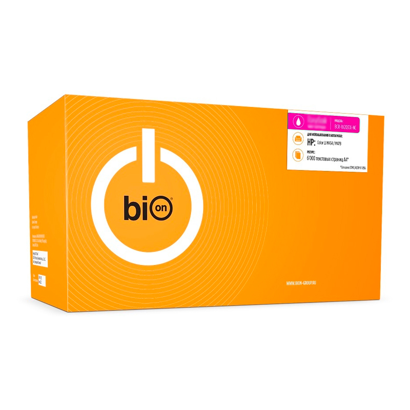 Картридж для лазерного принтера Bion (BCR-W2033X) пурпурный, совместимый