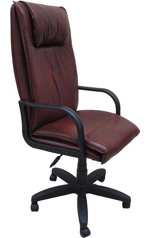 Кресло офисное Евростиль Артекс PL M экокожа коричневый