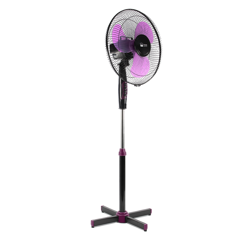 Вентилятор напольный Home Element HE-FN1204 фиолетовый; черный